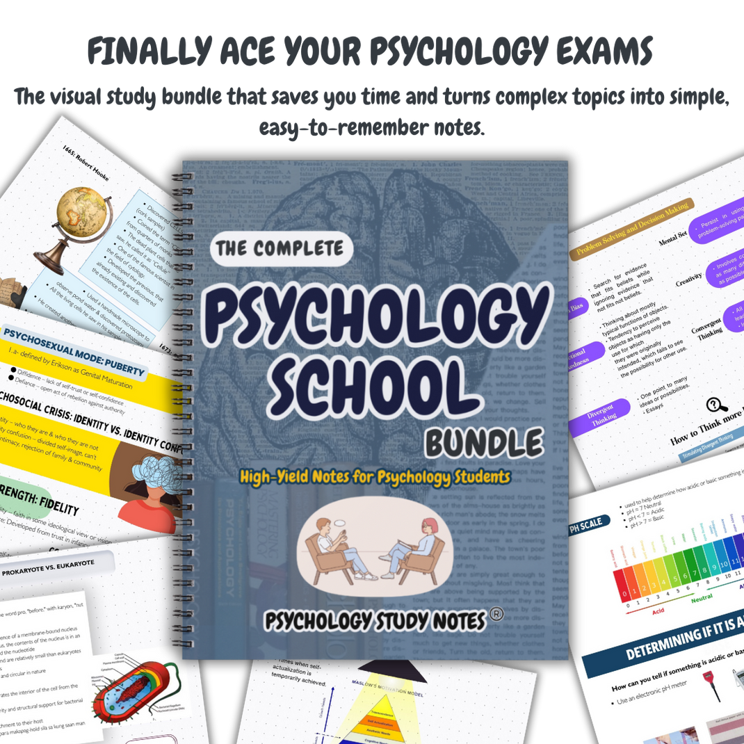 Psychology Study Notes